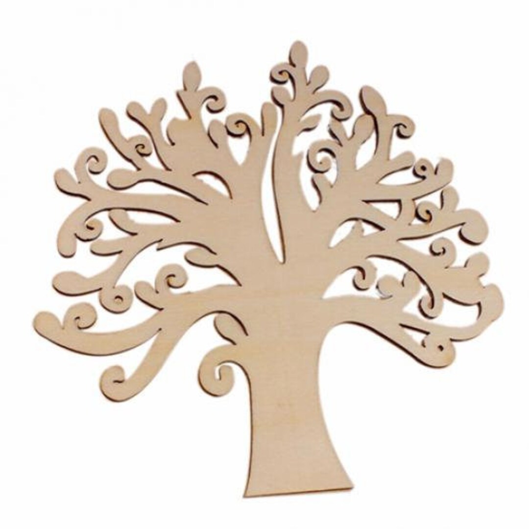 Laser Cut Digital File .svg .dxf Files Autumn Tree Model, Small Trees ...