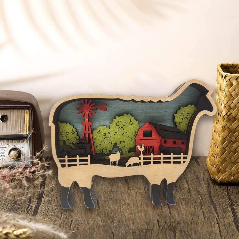 Digital File .ai .dxf .svg Cabin Decor, Jungle Farmhouse Decorations ...