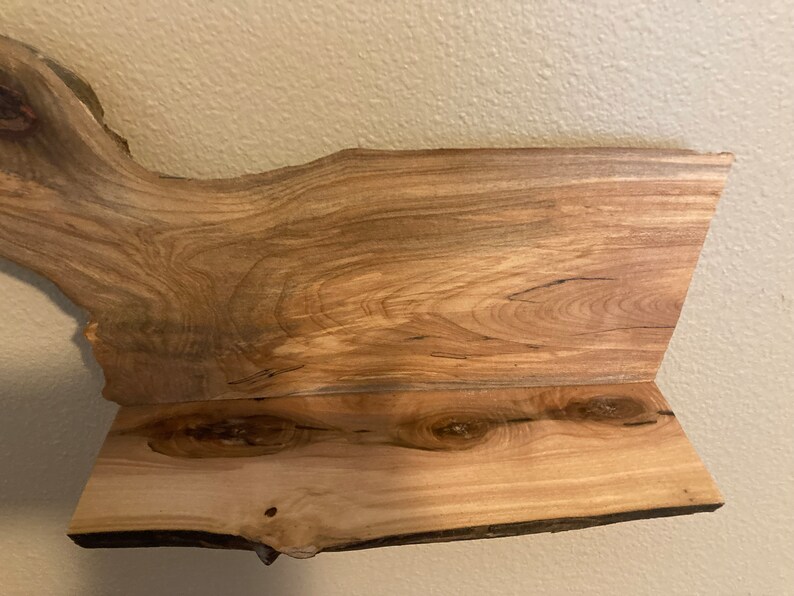16x5x4 Live Edge Floating Shelf TURTLE Spalted Maple Live - Etsy
