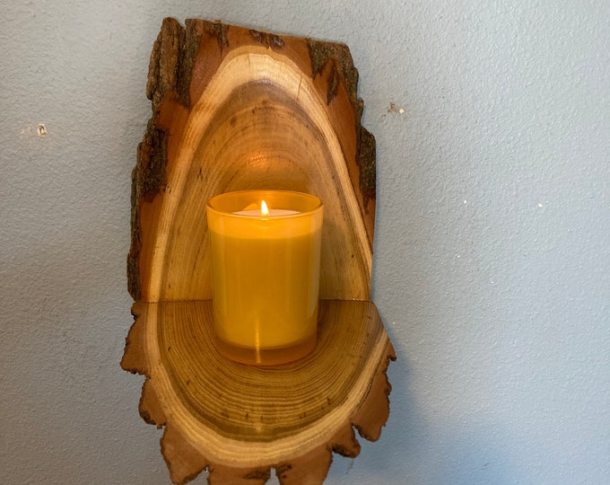 INCREDIBLE Live Edge Floating Shelf, 24x5x1 1 1/4, BART, Made From ...