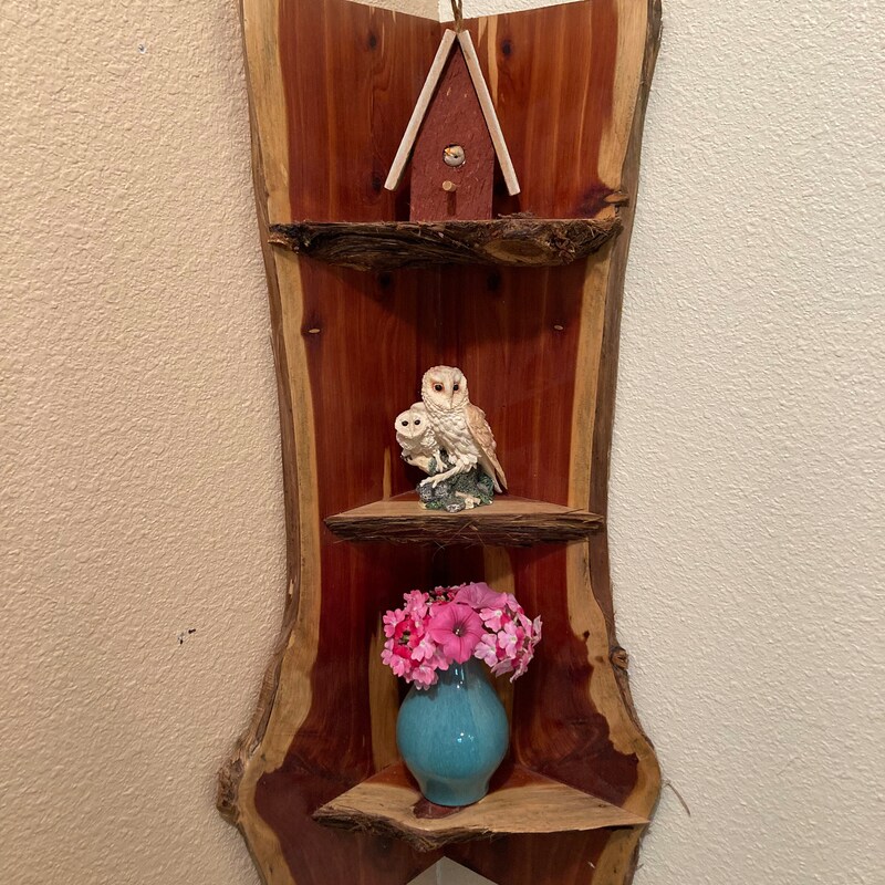 Cedar Floating Shelf - Etsy