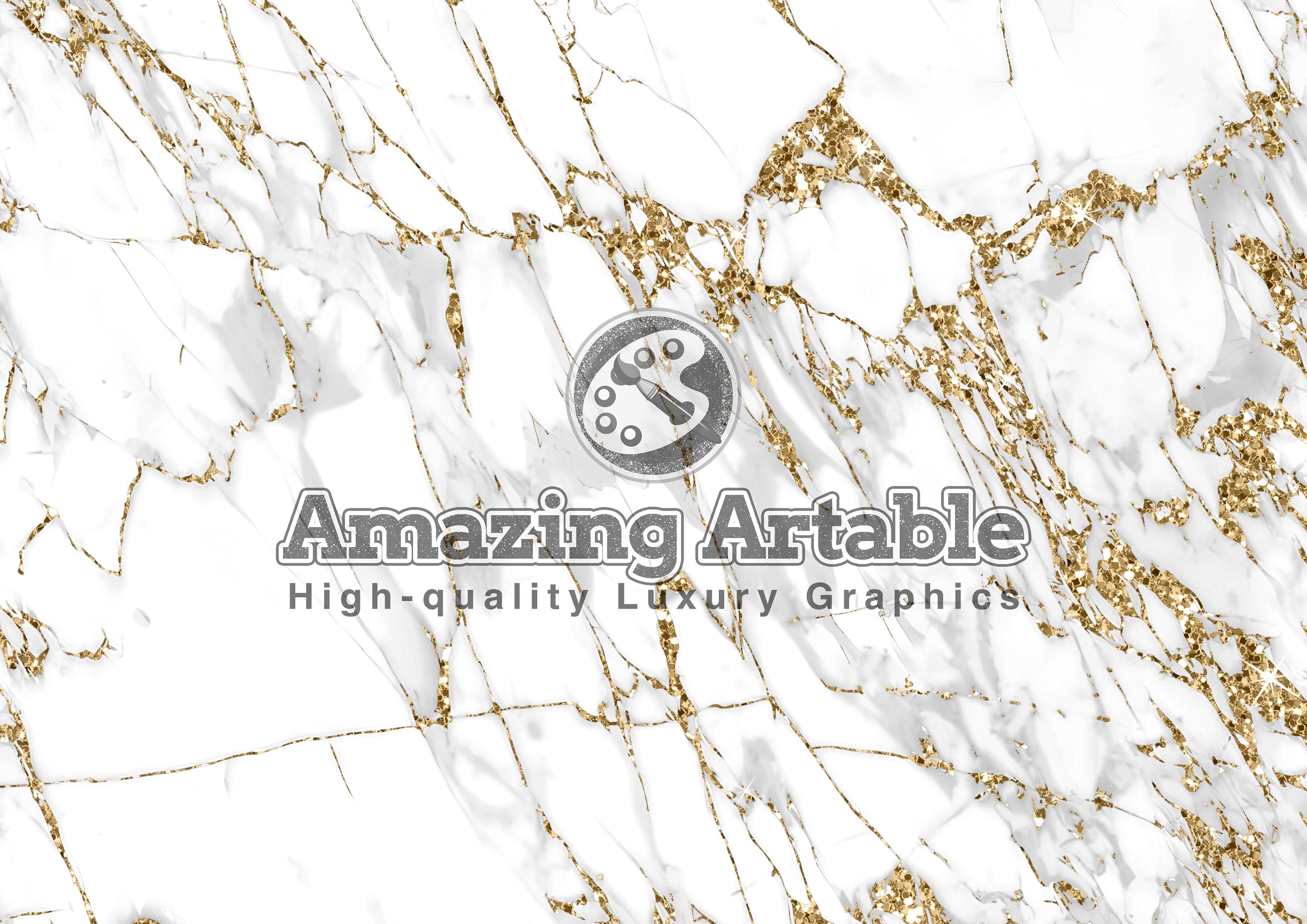 Luxury Gold Marble Seamless Digital Paper: Shimmering Gold - Etsy