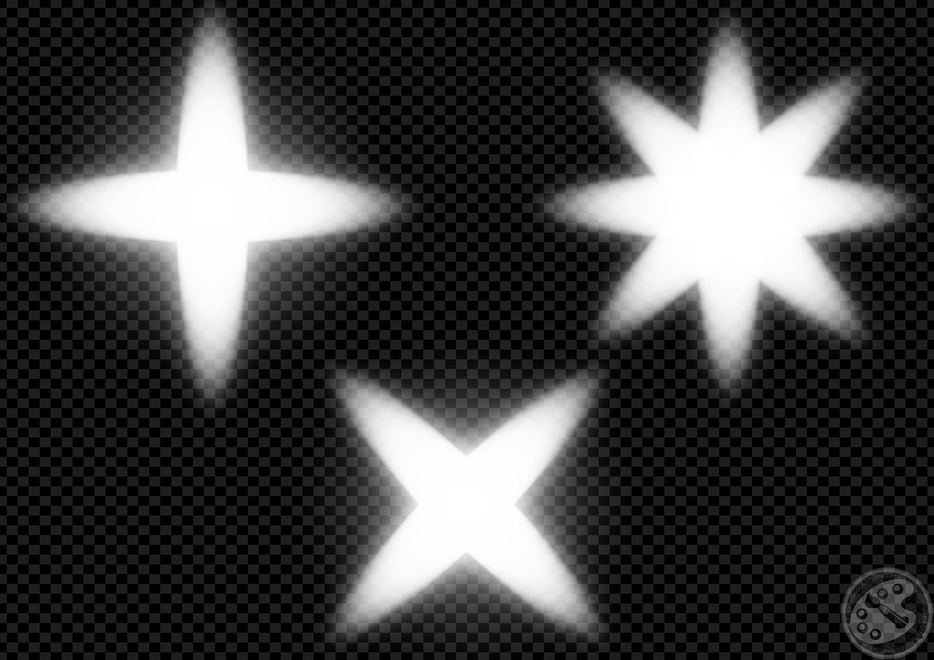 Star Light Flare Clipart: Flare Lights Sparkle Overlays Lens Flare Star ...