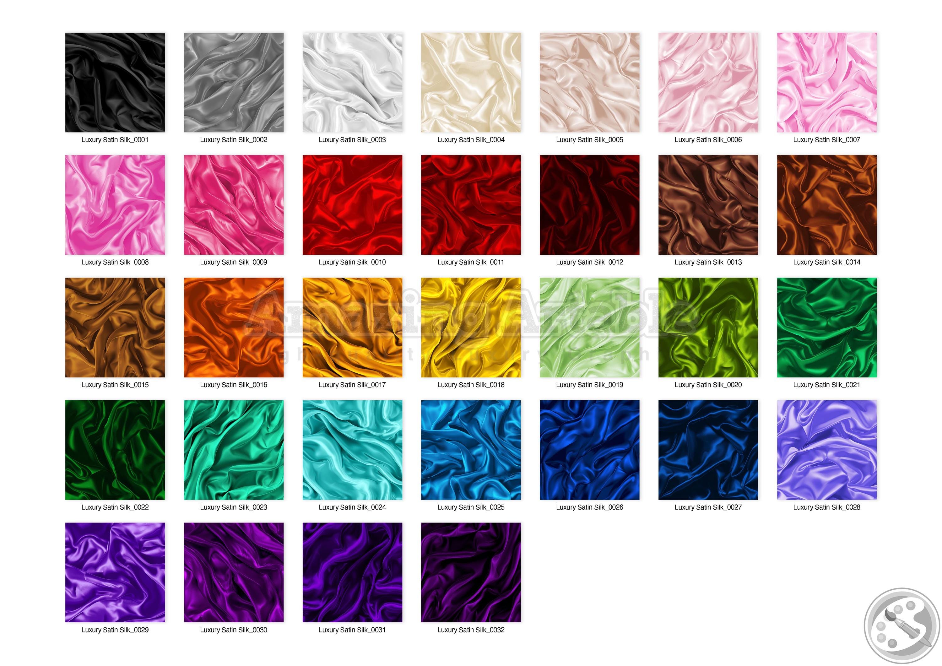 Luxury Satin Silk Digital Paper: Rainbow Silk Background Satin Silk ...