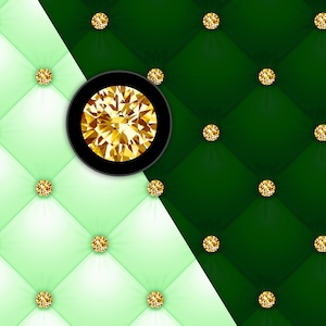 Green Diamond Tufted Digital Paper: Silver and Gold Diamond Background ...
