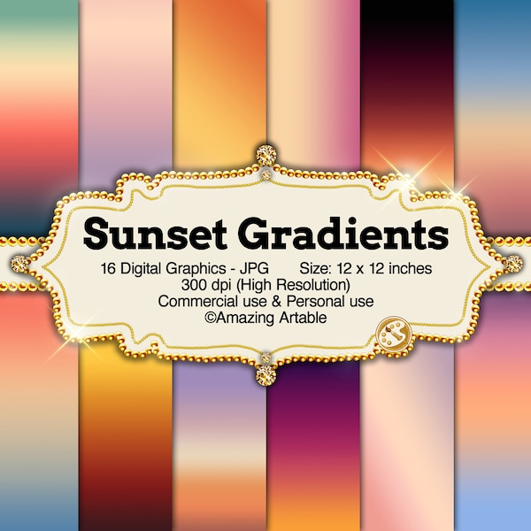 Purple Sunset - Etsy