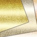 Gold Gradients Digital Paper: Luxury Gold Gradient Paper Gold Ombre ...