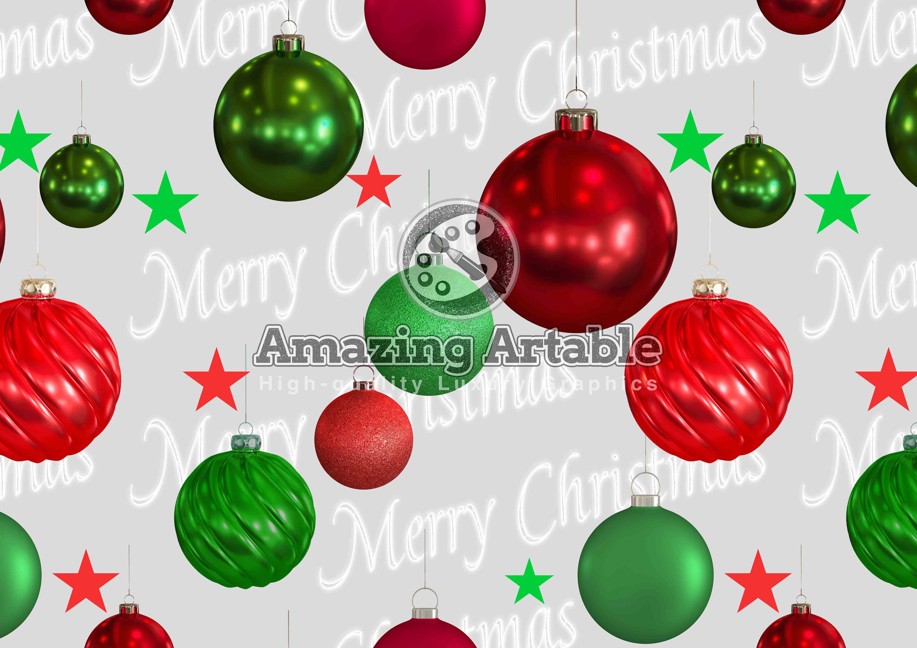 Merry Christmas Digital Paper: Seamless Luxury Christmas Background ...