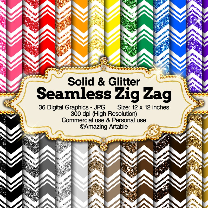 Chevron Zig Zag - Etsy