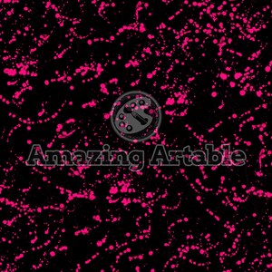 Hot Pink & Black Paint Splatter Seamless Digital Paper: Black and White ...
