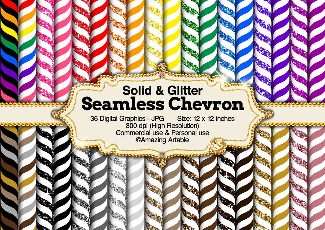 Chevron Pattern Seamless Digital Paper: Rainbow Chevron Digital Paper ...