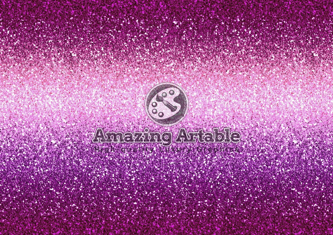 Pink & Purple Ombre Digital Paper: Seamless Pink Glitter - Etsy