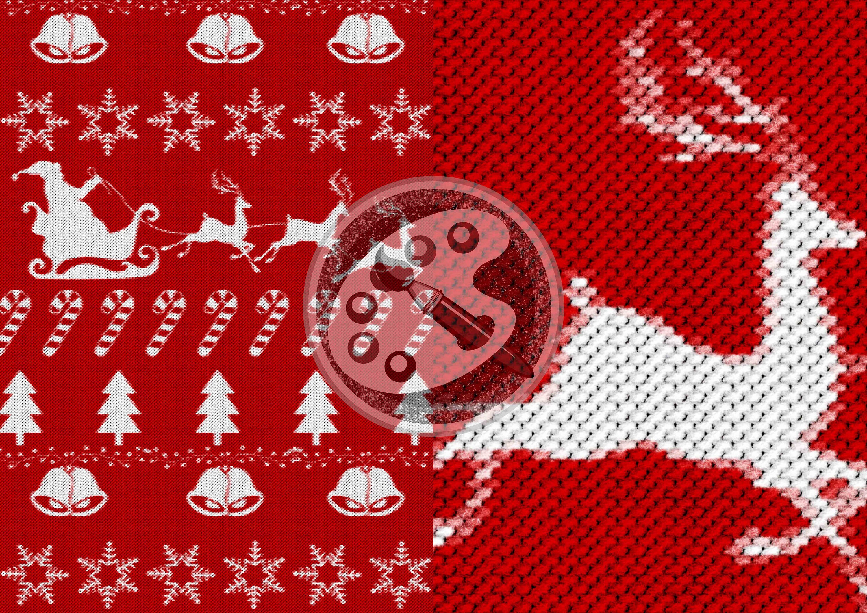 Merry Christmas Digital Paper: Seamless Luxury Christmas Background ...
