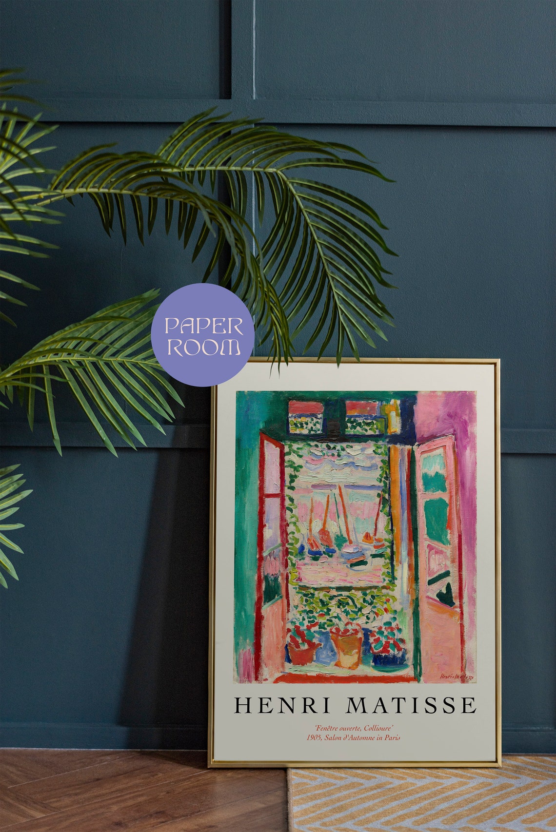Matisse Print SET of 3 the Open Window Landscape at - Etsy UK