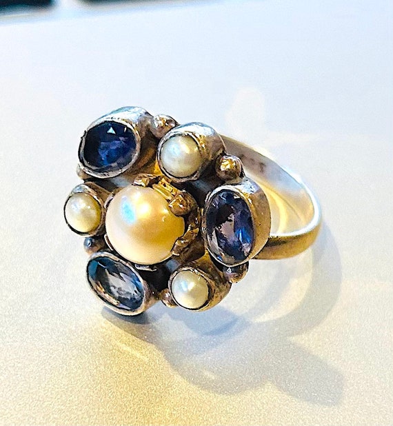 Gorgeous Amethyst & Pearls Handmade Sterling Silver .… - Gem