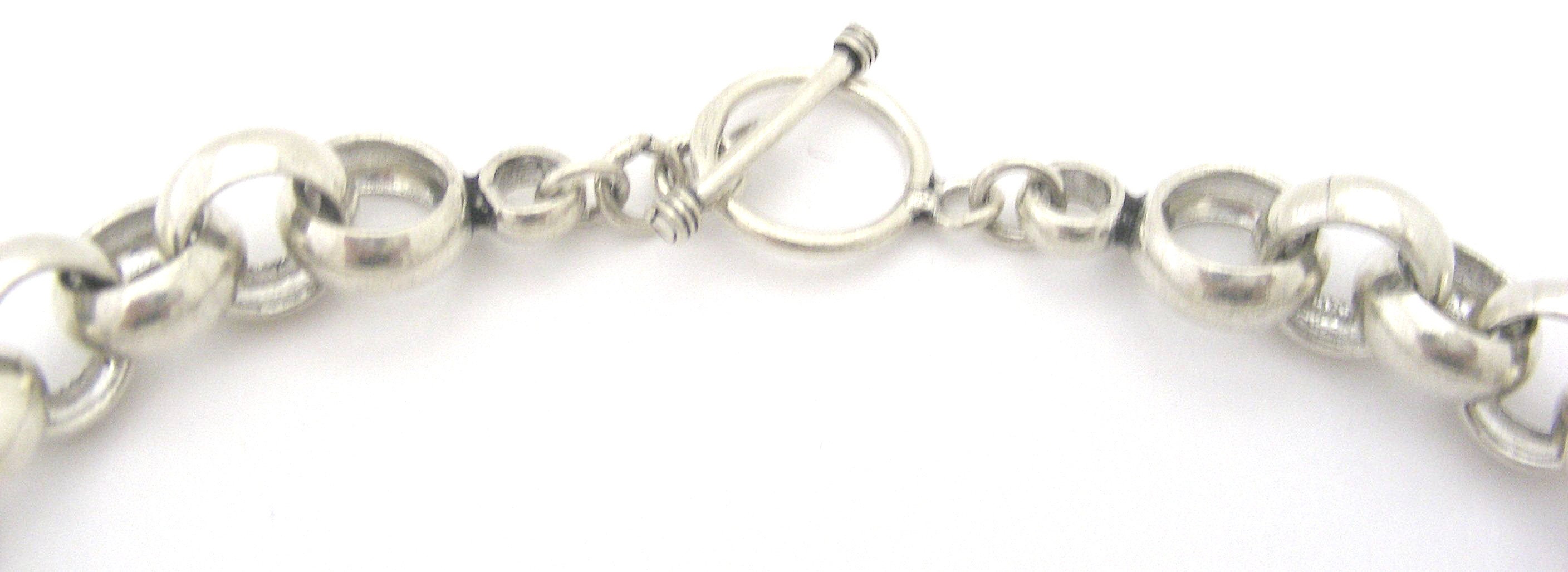 Handmade Sterling Silver .925 Link Chain Necklace - Etsy