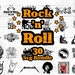 30 Rock N Roll Svg Bundle, Rock Music Svg, Svg File for Cricut, Cut ...