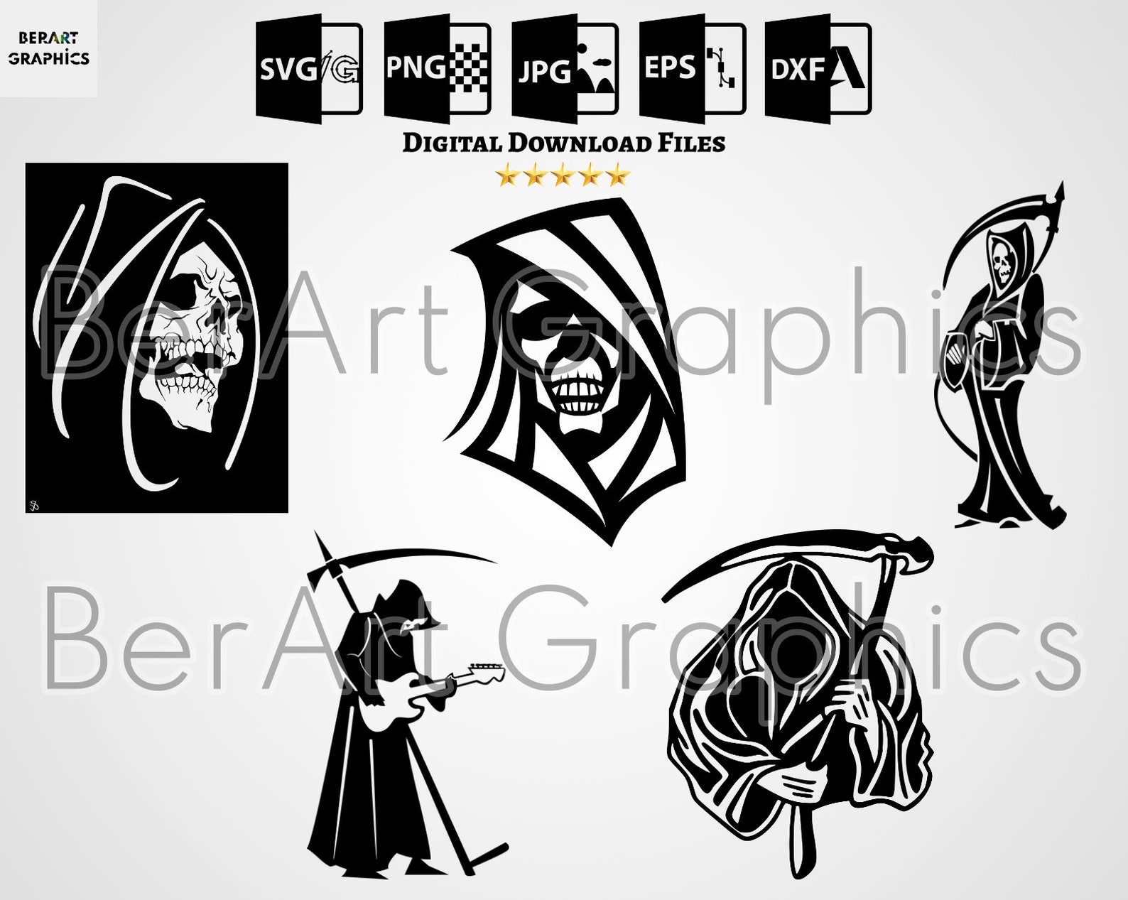33 Grim Reaper Svg, Angels of Death Svg Bundle, Devil Svg, Ghoul Svg ...