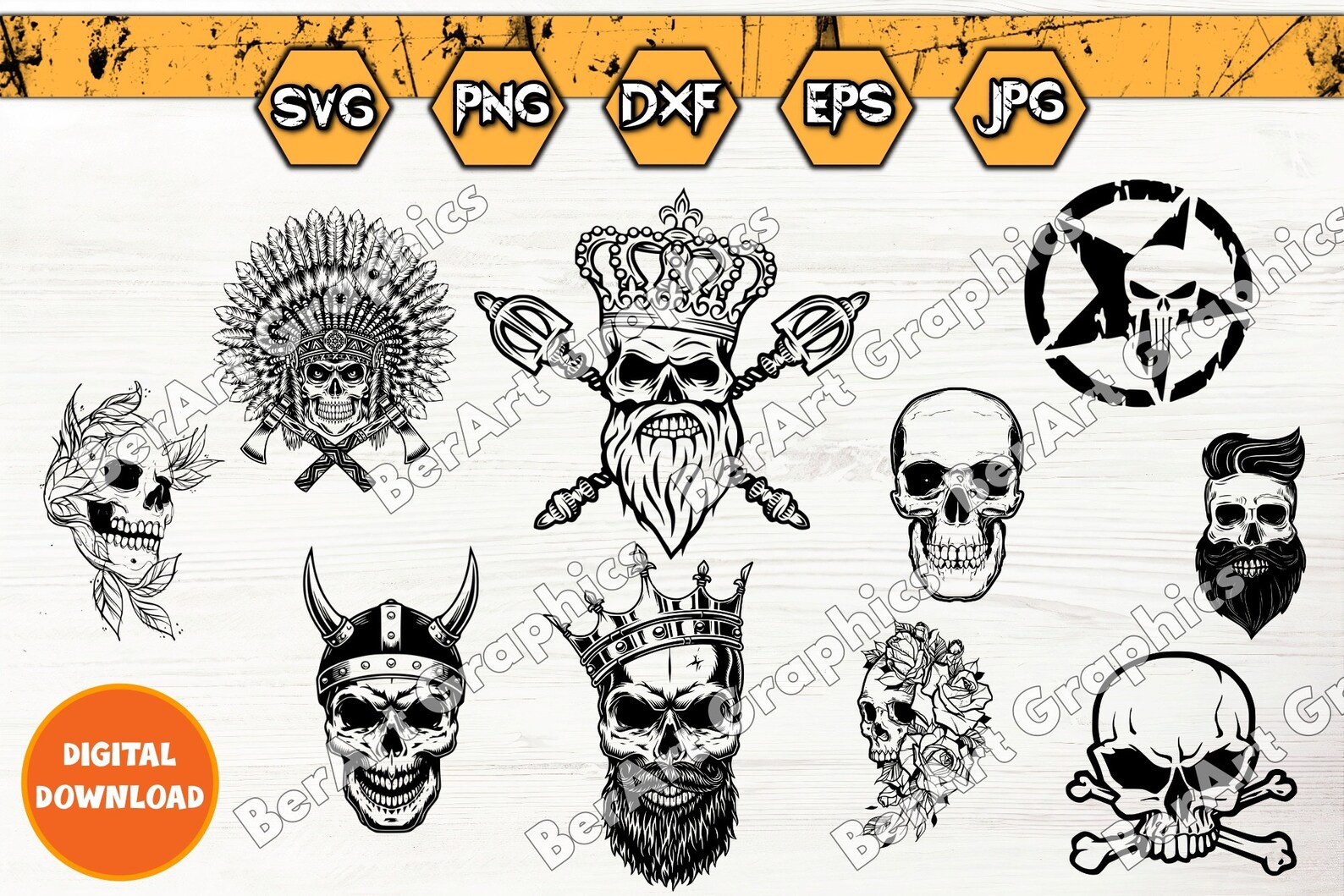 50 Skull Svg Bundle Skull SVG Skull Cut Files Skull Cricut - Etsy