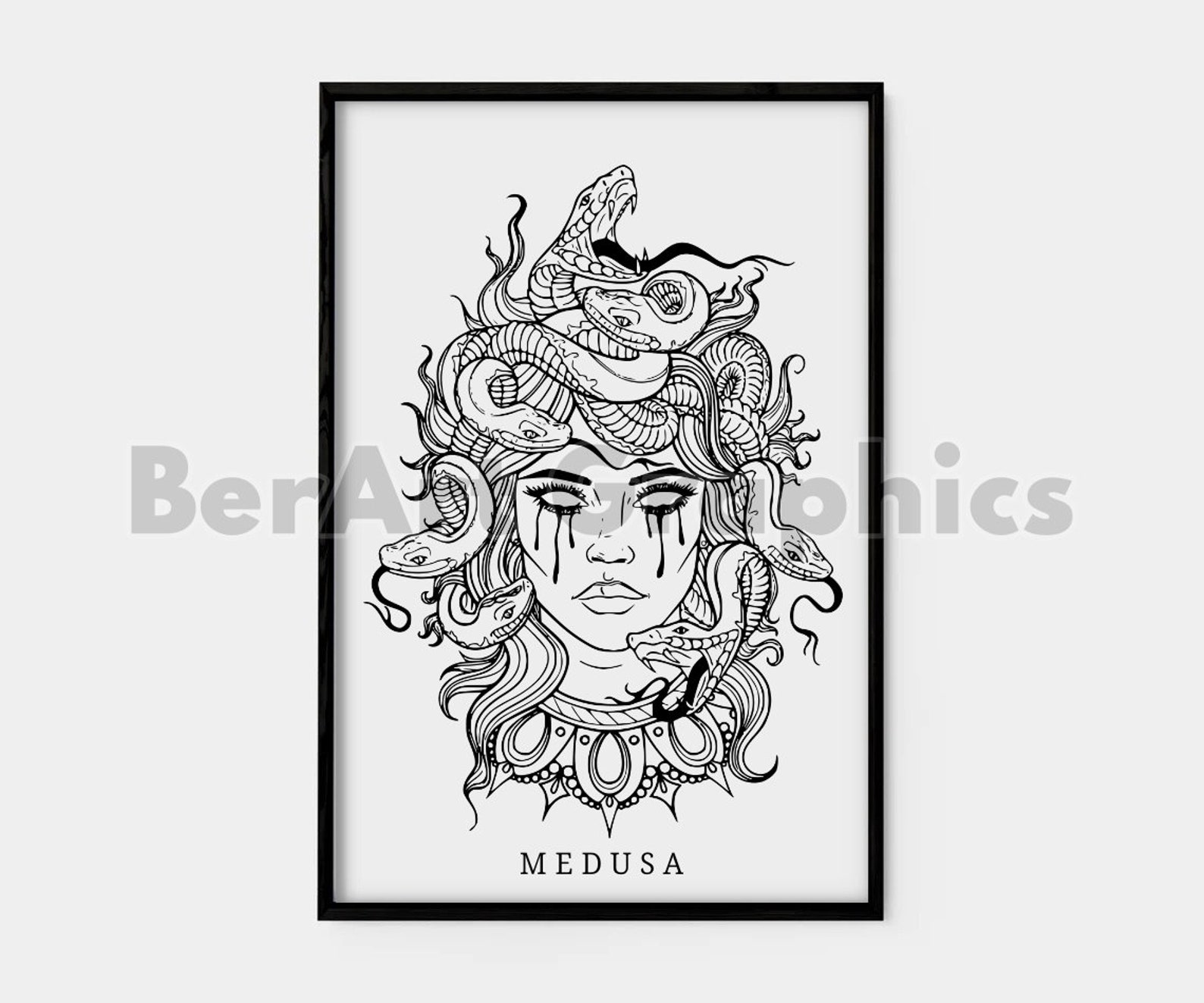 Medusa SVG Print File Medusa Svg Bundle Medusa Silhouette - Etsy Australia