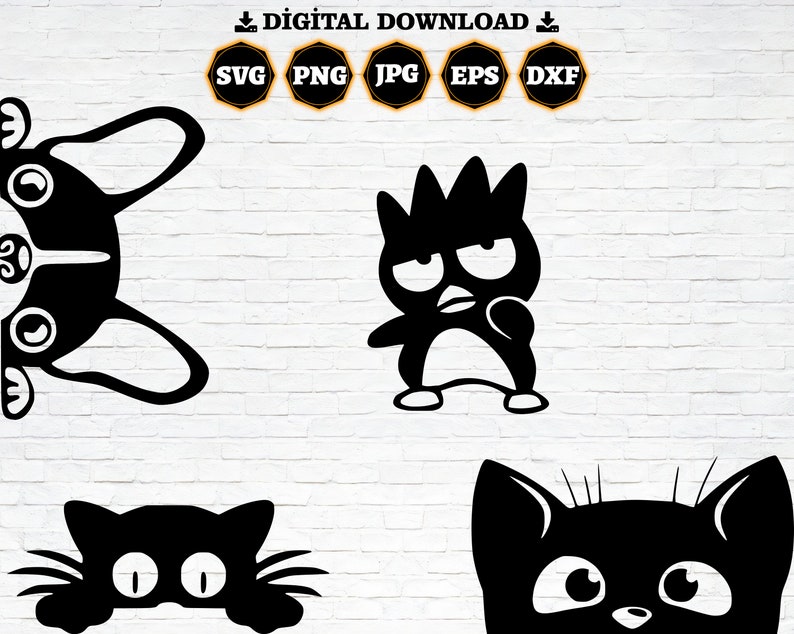 Funny Animals Svg Bundle Animals Clipart Svg Files for - Etsy