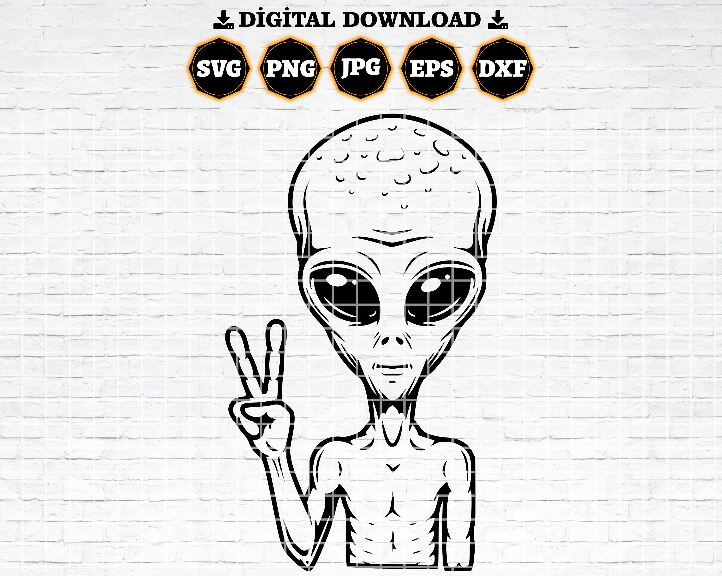 Alien Svg Cute Alien Svg File Ufo Svg Designs Clip Art Cut - Etsy Australia