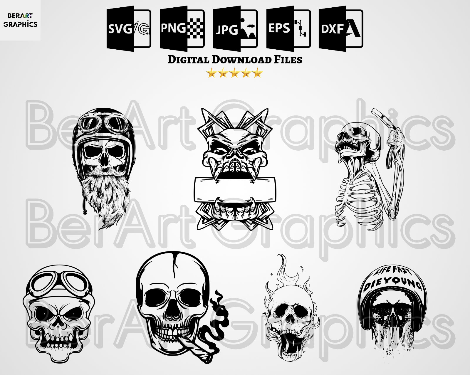 Skeleton Skull Svg Bundle Skull SVG Skull Cricut SVG Skull - Etsy Ireland