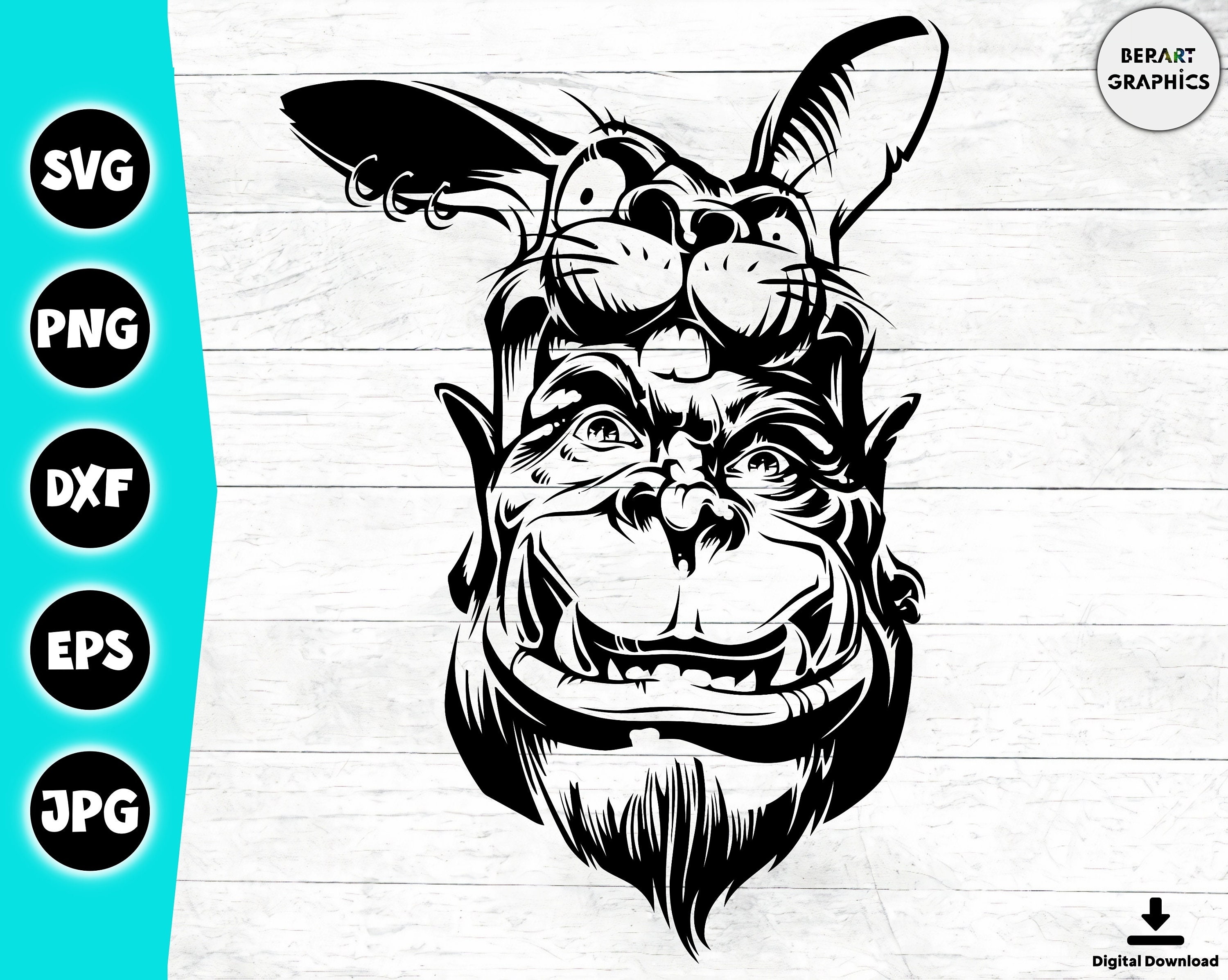 World of Warcraft Orc Svg, Orc SVG, Troll Svg, Goblin Svg, Rabbit SVG ...