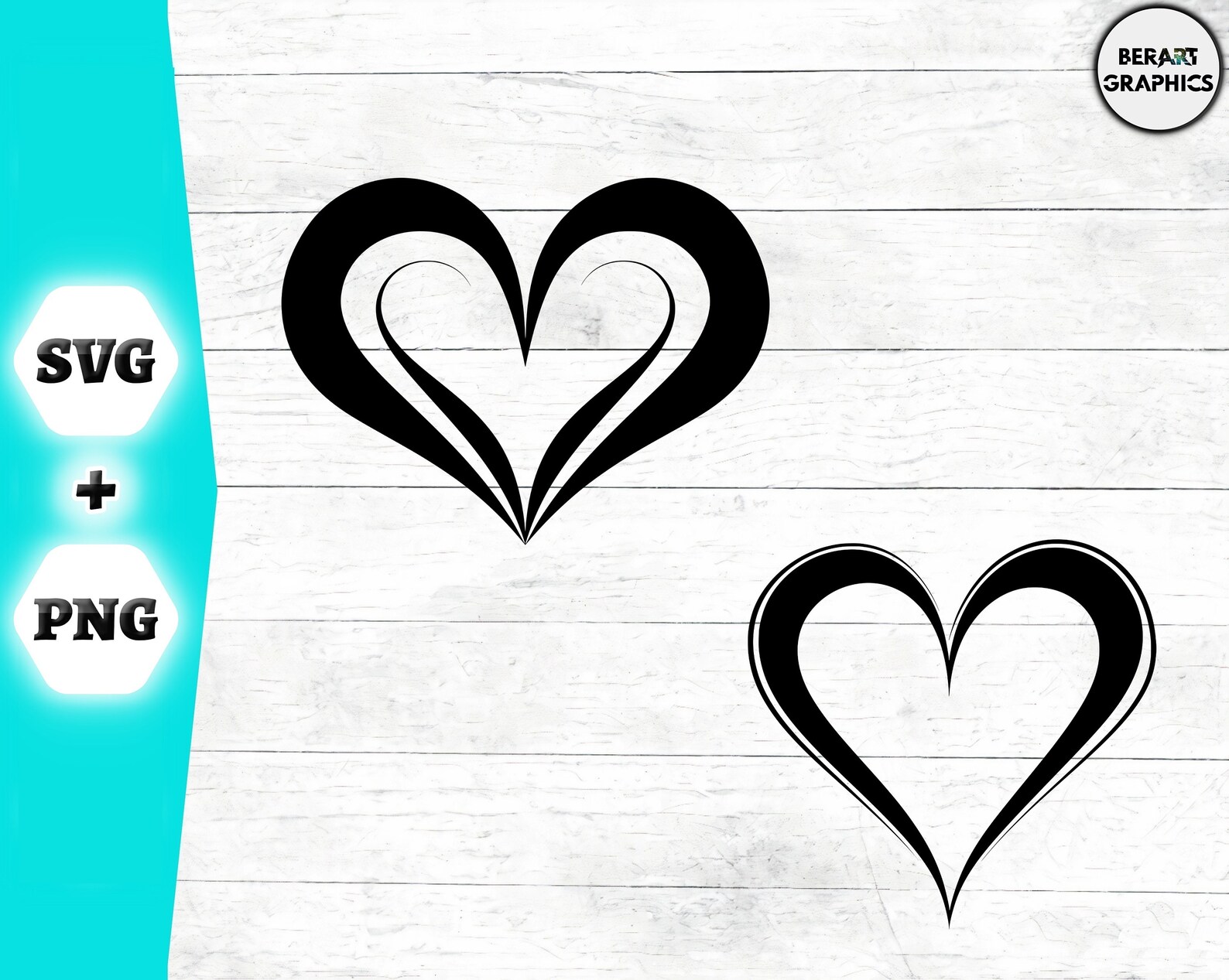 Heart Svg Bundle, Heart Svg, Hand Drawn Heart Svg, Open Heart Svg ...