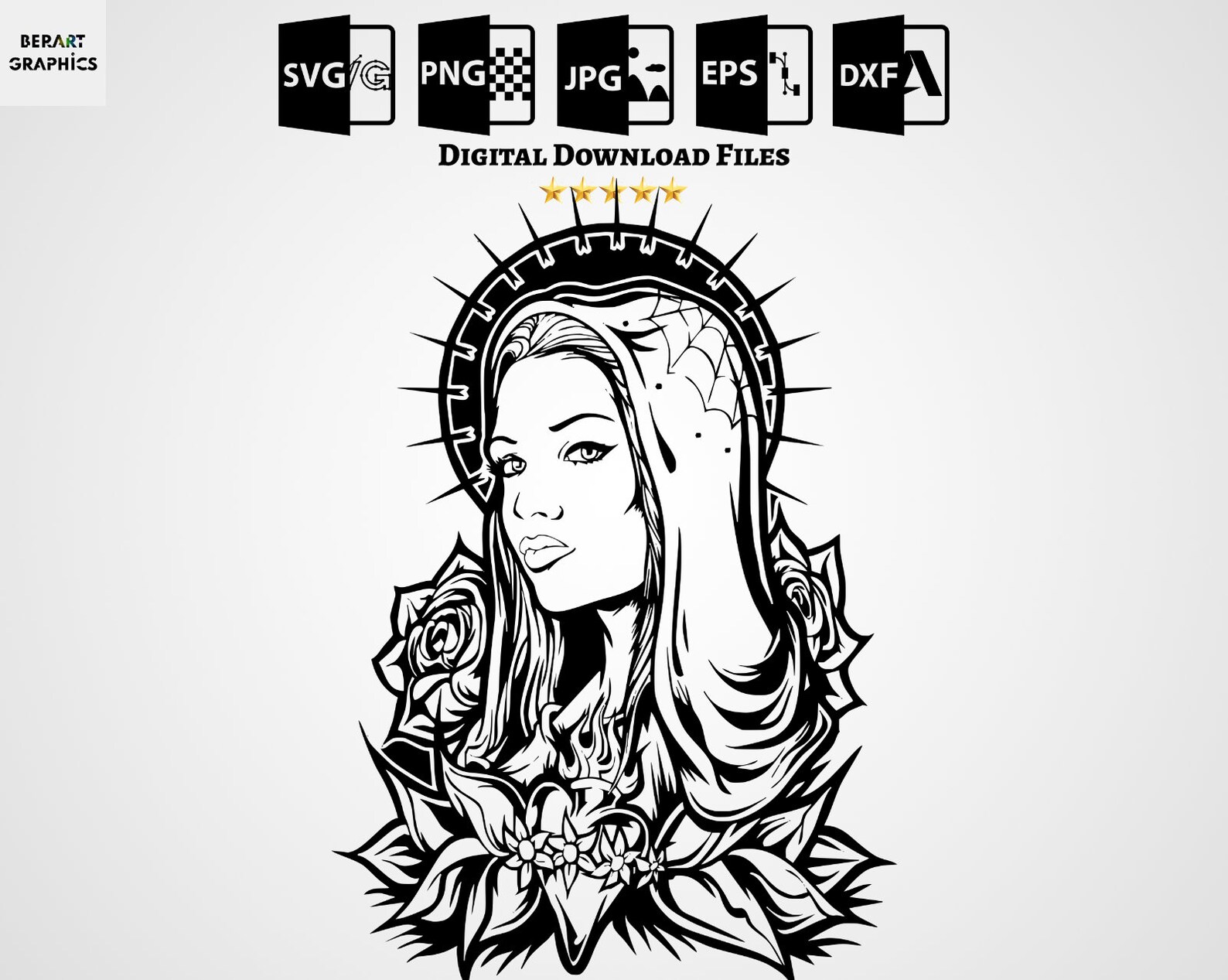 Floral Woman SVG, Woman Model Svg, Woman Svg, Woman Cut File. Woman ...