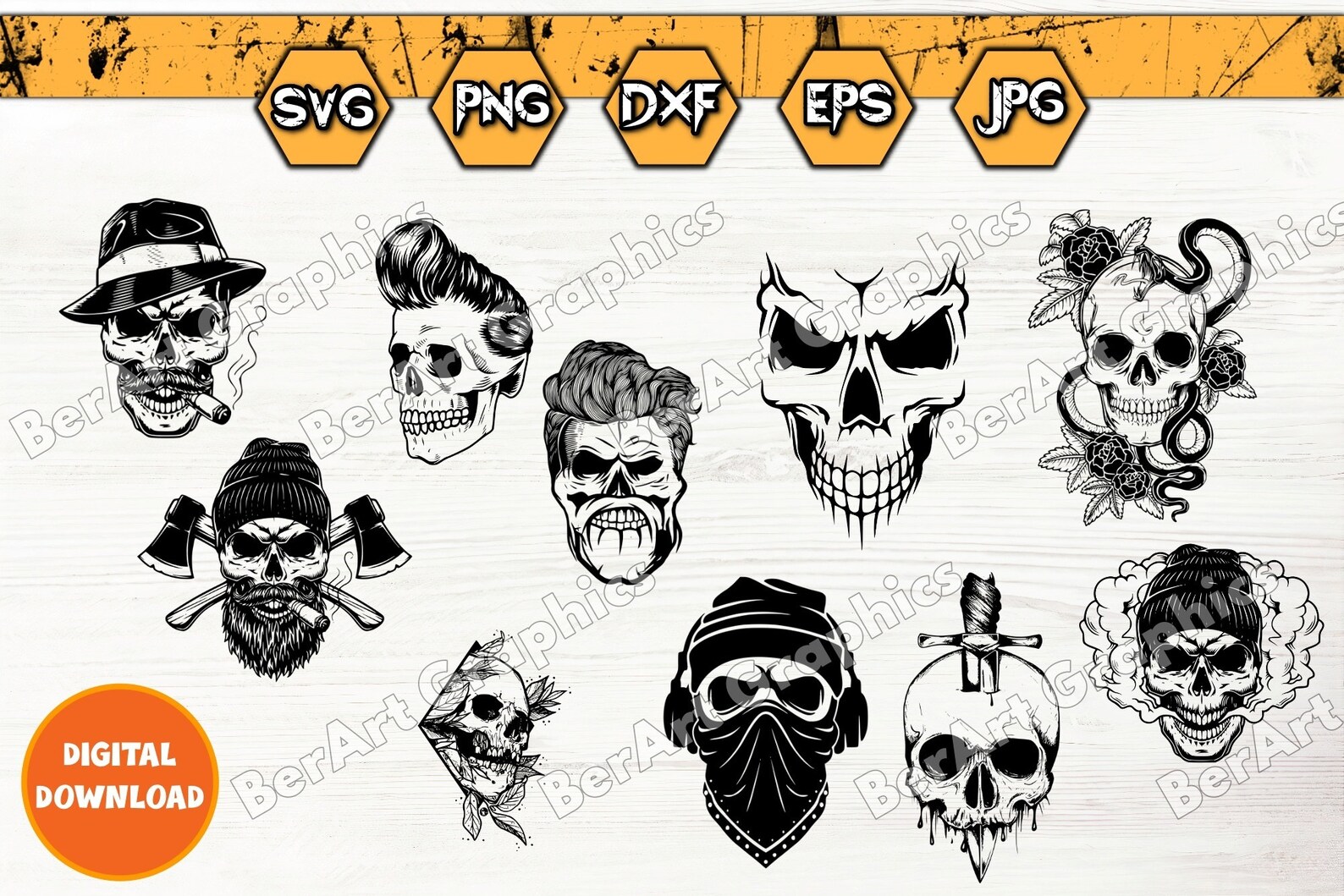 50 Skull Svg Bundle Skull SVG Skull Cut Files Skull Cricut - Etsy
