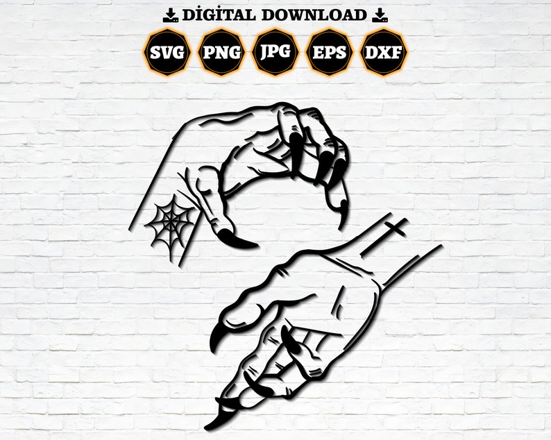 Witch Hands Svg, Witch Svg Bundle, SVG Gothic, Magic Hands Svg Bundle ...