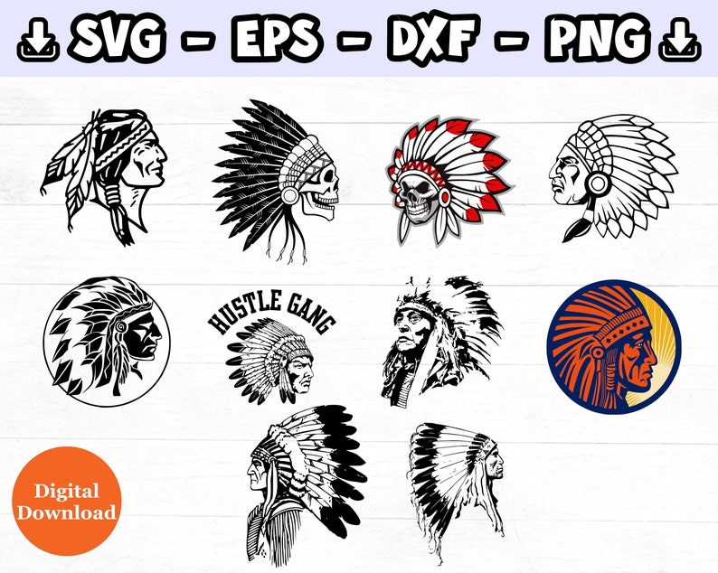 Native American Svg Bundle Warriors Svg Warrior Svg - Etsy