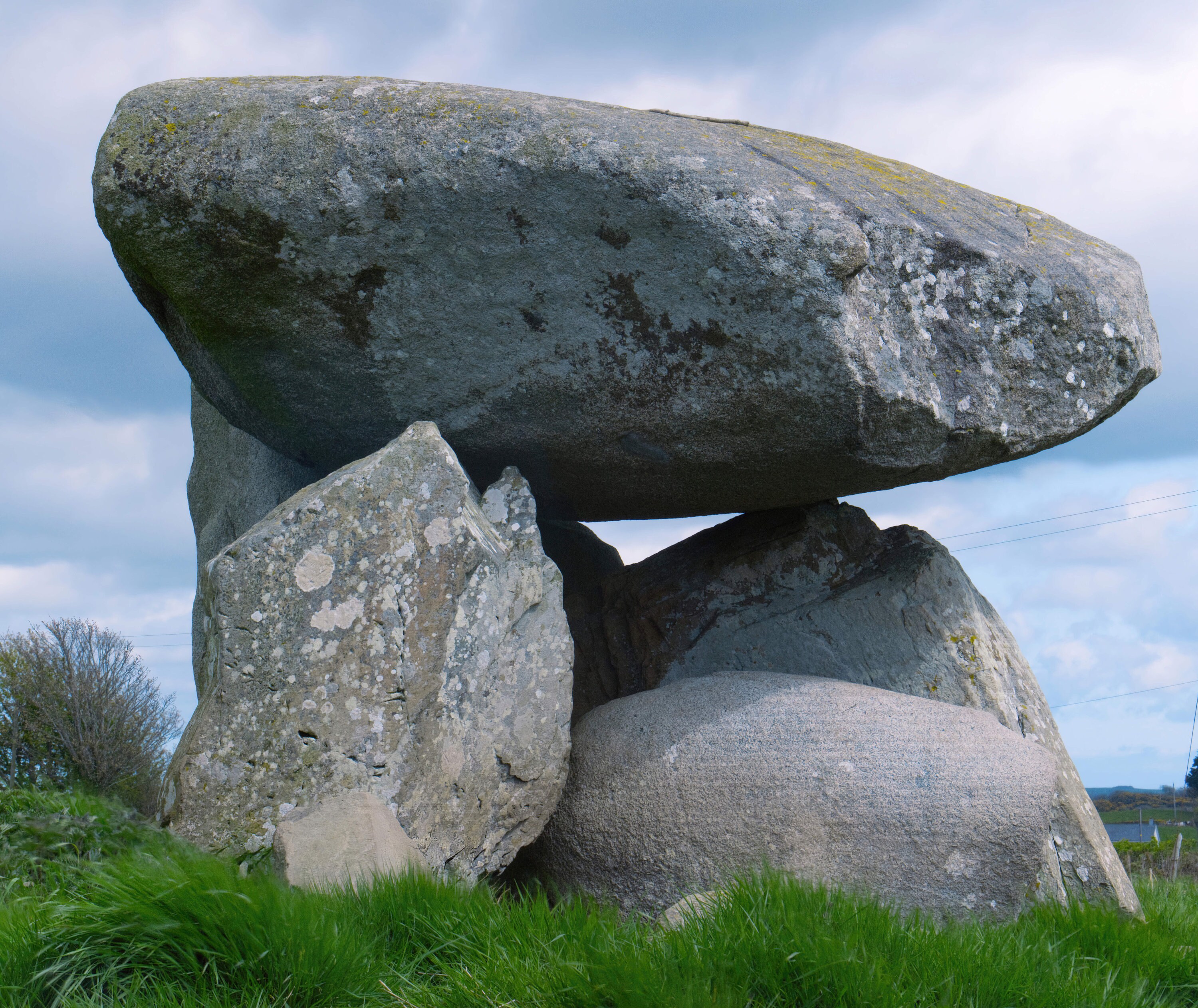 Slidderyford Dolmen, Irish Standing Stone, Megalith, Art, Landscape ...
