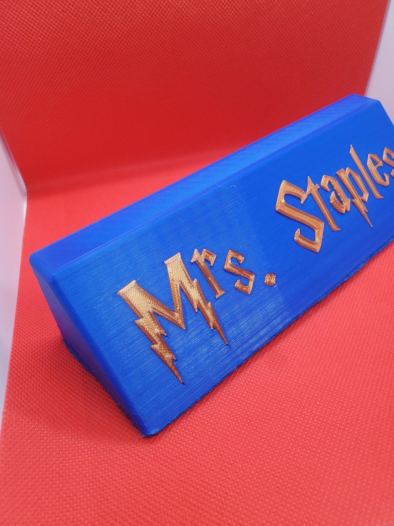 Custom 3d Printed Name Plate - Etsy
