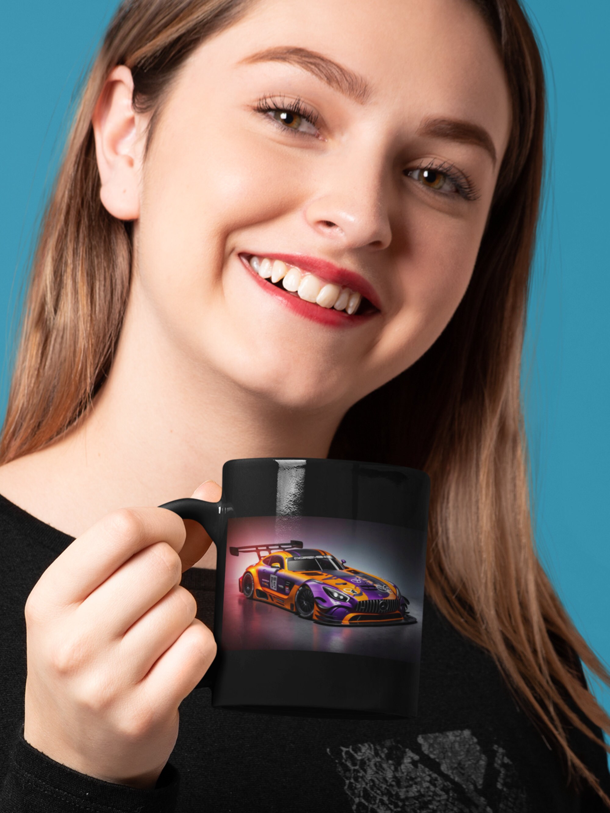 Mercedes AMG GT3 Race Car Enamel Coffee Mug Perfect Car Guy Gifts ...