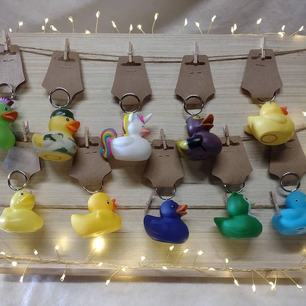 Duck Keychain - Etsy