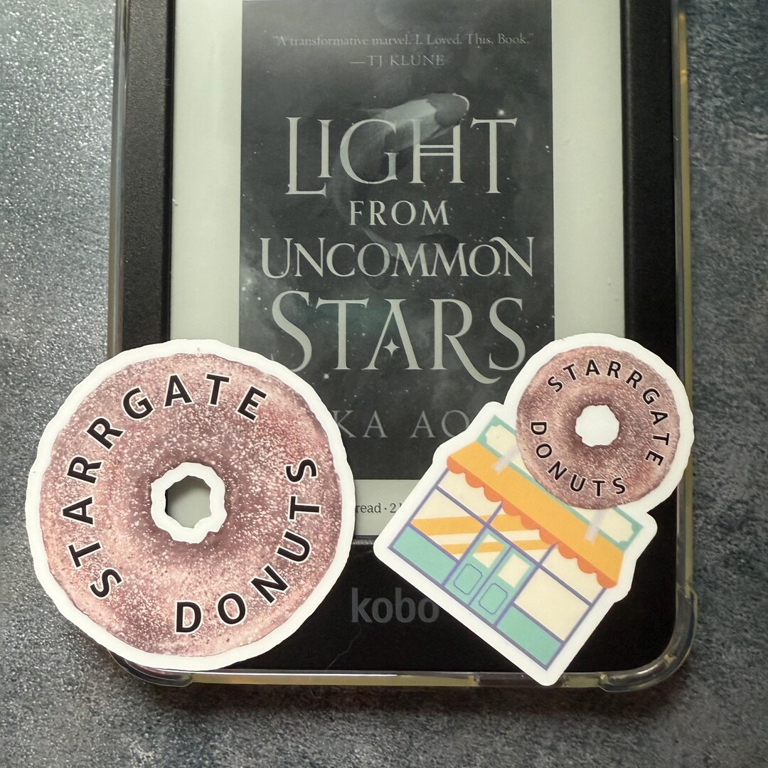Light From Uncommon Stars -- Starrgate Donuts -- Matte Vinyl Waterproof ...