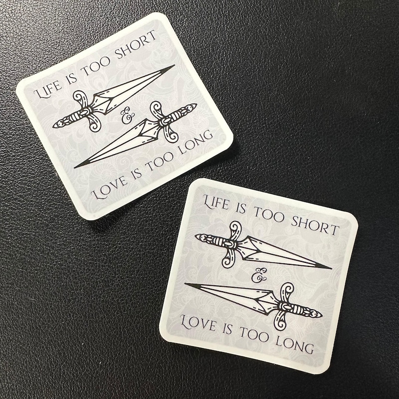Life is Too Short - Etsy
