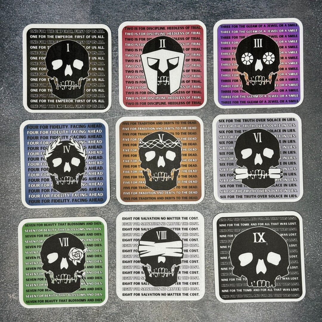 The Locked Tomb // Gideon the Ninth -- Lyctor Poem + House Skulls ...