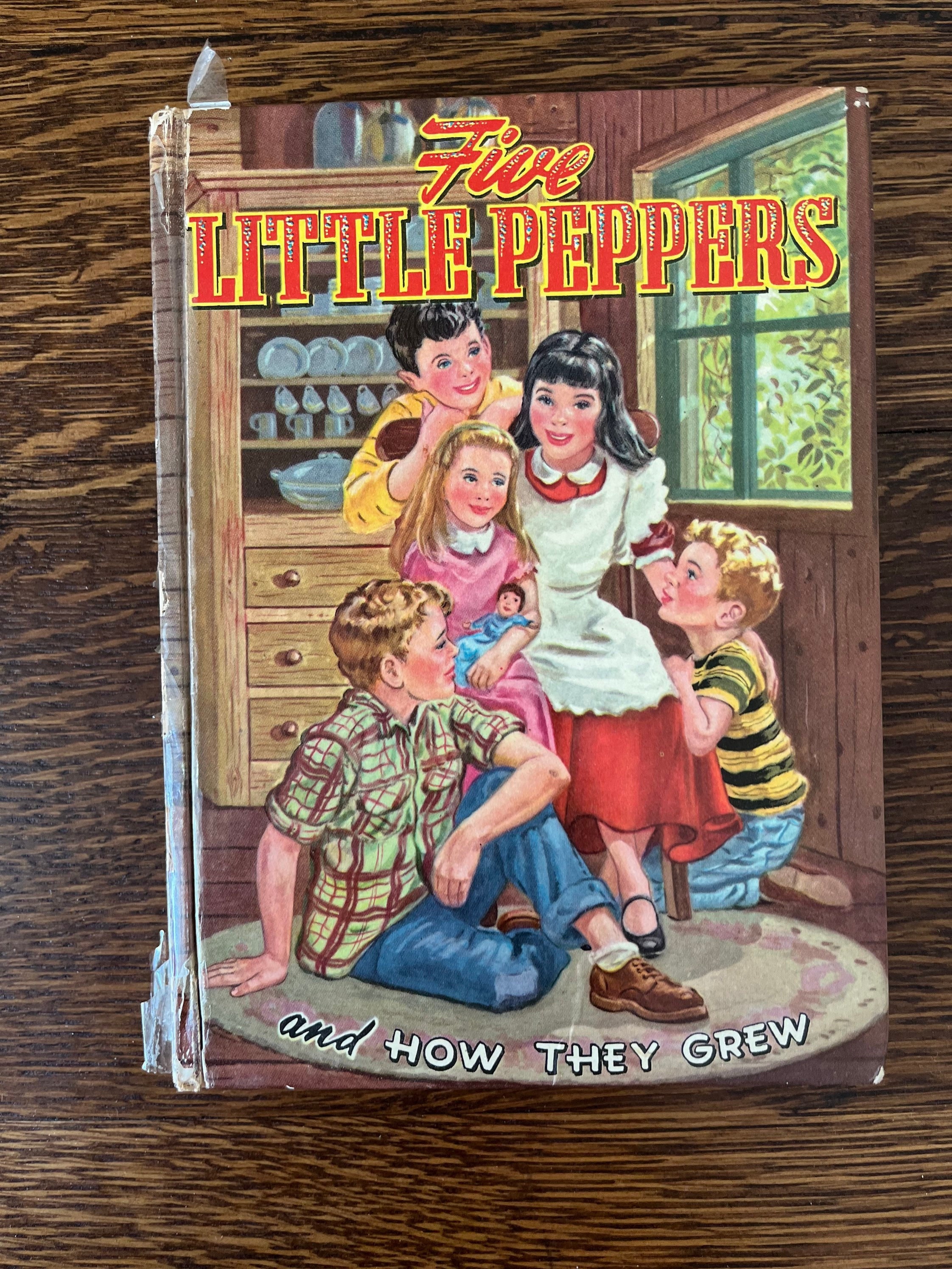 Vintage Children's Book: Five Little Peppers and How They Grew 1955 - Etsy