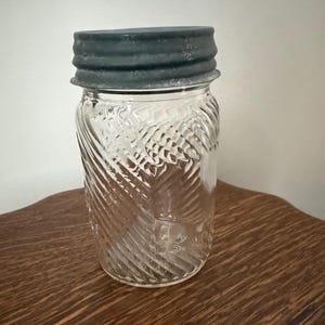 Vintage Ball Jumbo Peanut Butter Jar – Jumbo Brand Glass Canister With Ball Lid, Cincinnati ...
