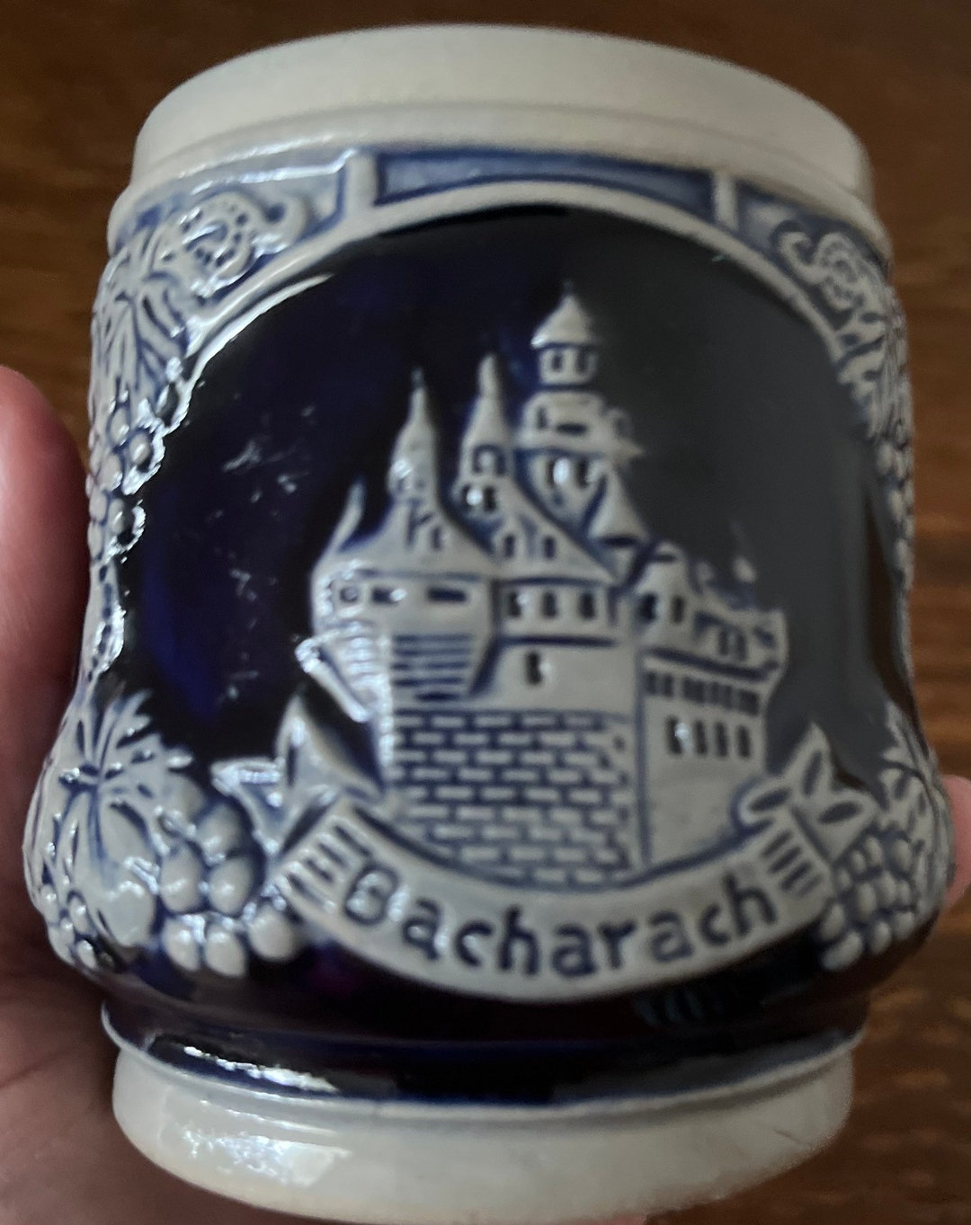 Vintage German Barrel Beer Stein - Etsy