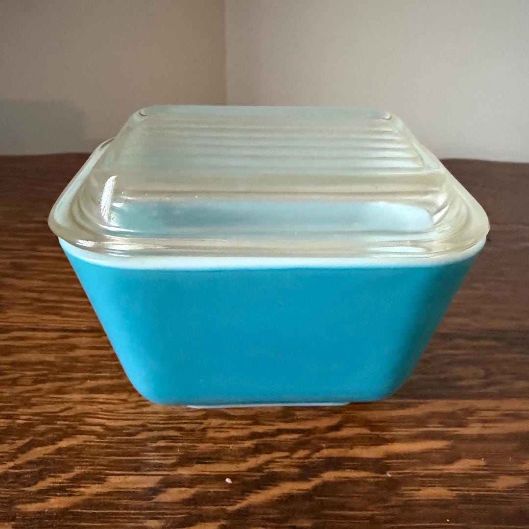 Vintage Pyrex 0501-B Blue Refrigerator Dish With Lid 1.5 Cup - Etsy