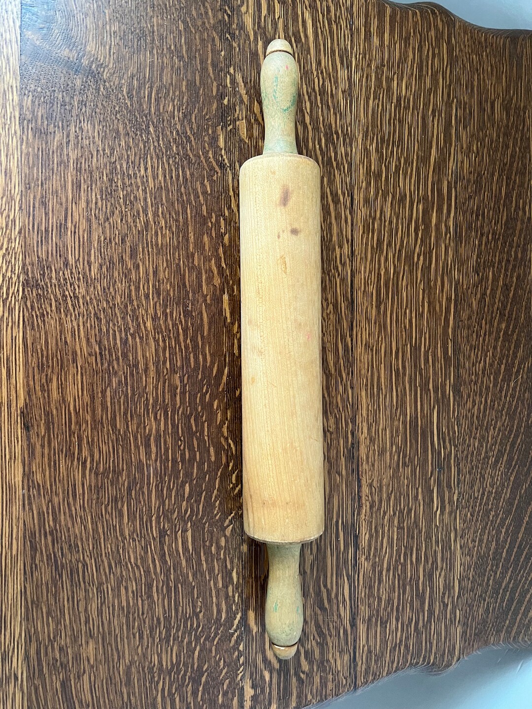 Rustic Vintage Maple Wood Rolling Pin - Charming Kitchen Decor ...