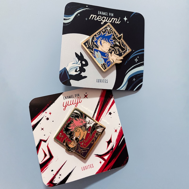 Anime Enameled Pins - Etsy