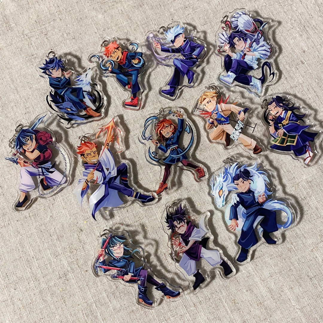 Sorcerers & Curses Acrylic Charms - Etsy