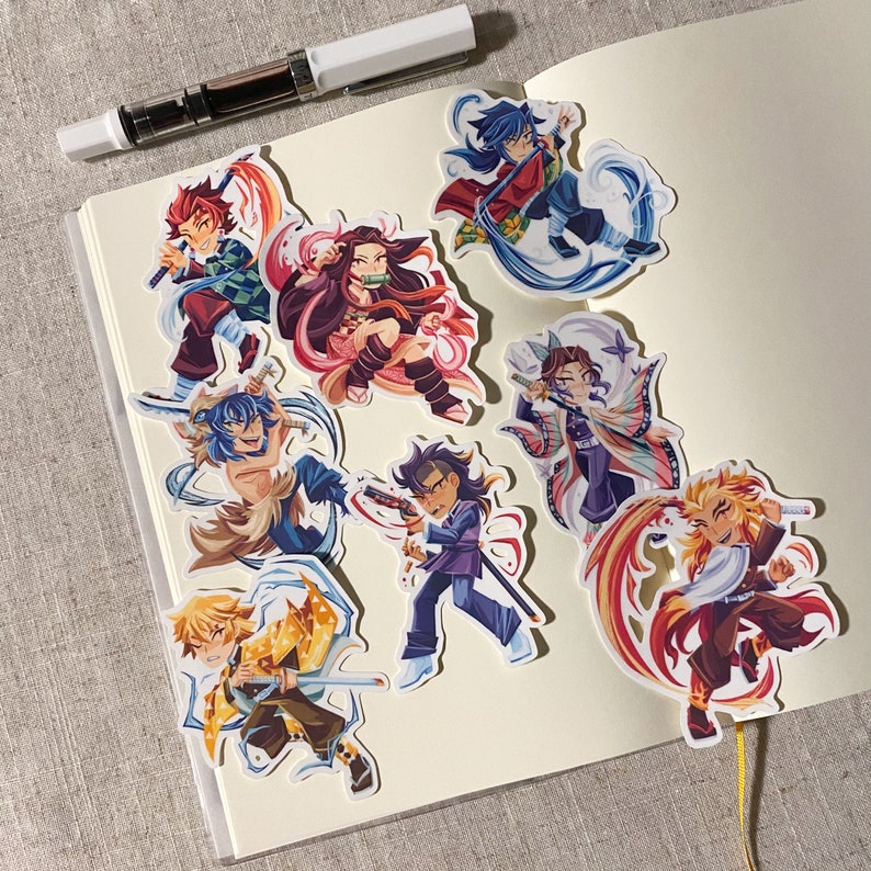 Swords & Demons | Stickers - Etsy