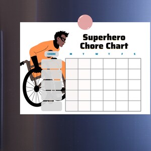 Weekly Chore Chart Printable ~ Weekly Chore Chart ~ Printable Chore ...