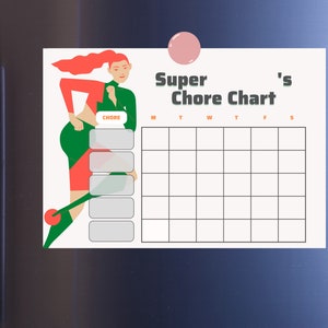 Weekly Chore Chart Printable ~ Weekly Chore Chart ~ Printable Chore ...